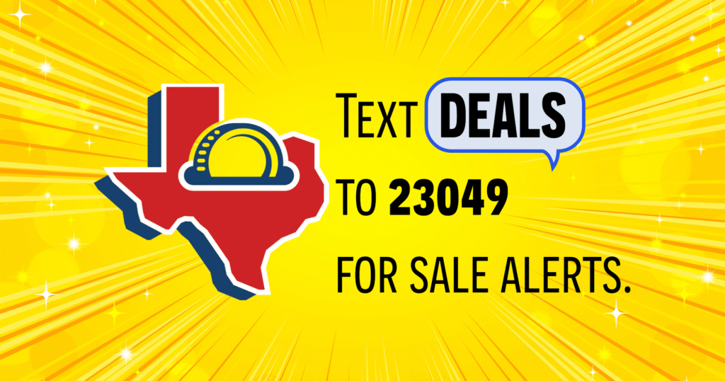 Sign Up for Sale Alerts | Texas Thrift Deals